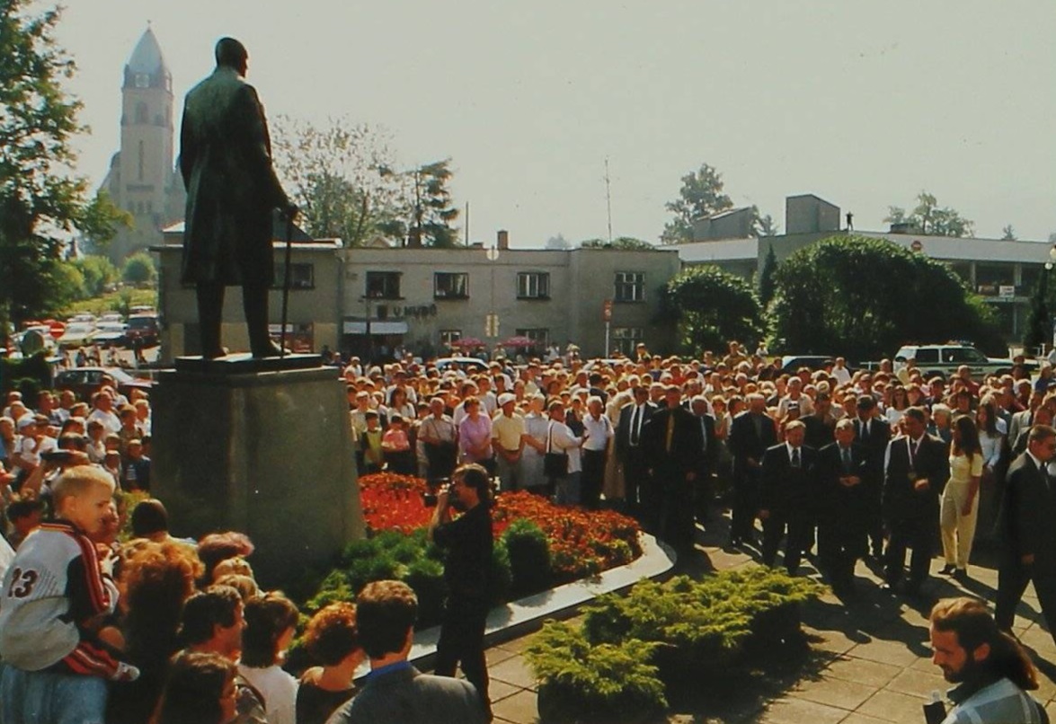 Návštěva prezidenta Václava Havla :: Hodslavice.srdcem